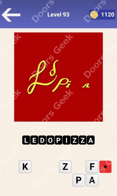 Guess the Restaurant Level 93 Answer ~ Doors Geek