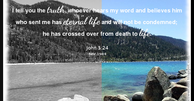 This Grace Wherein We Stand: Easter Reminder - John 5:24 and Ephesians ...