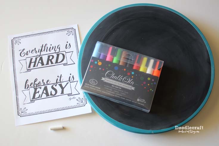 Perfect Chalkboard Lettering with Chalkboard Markers!