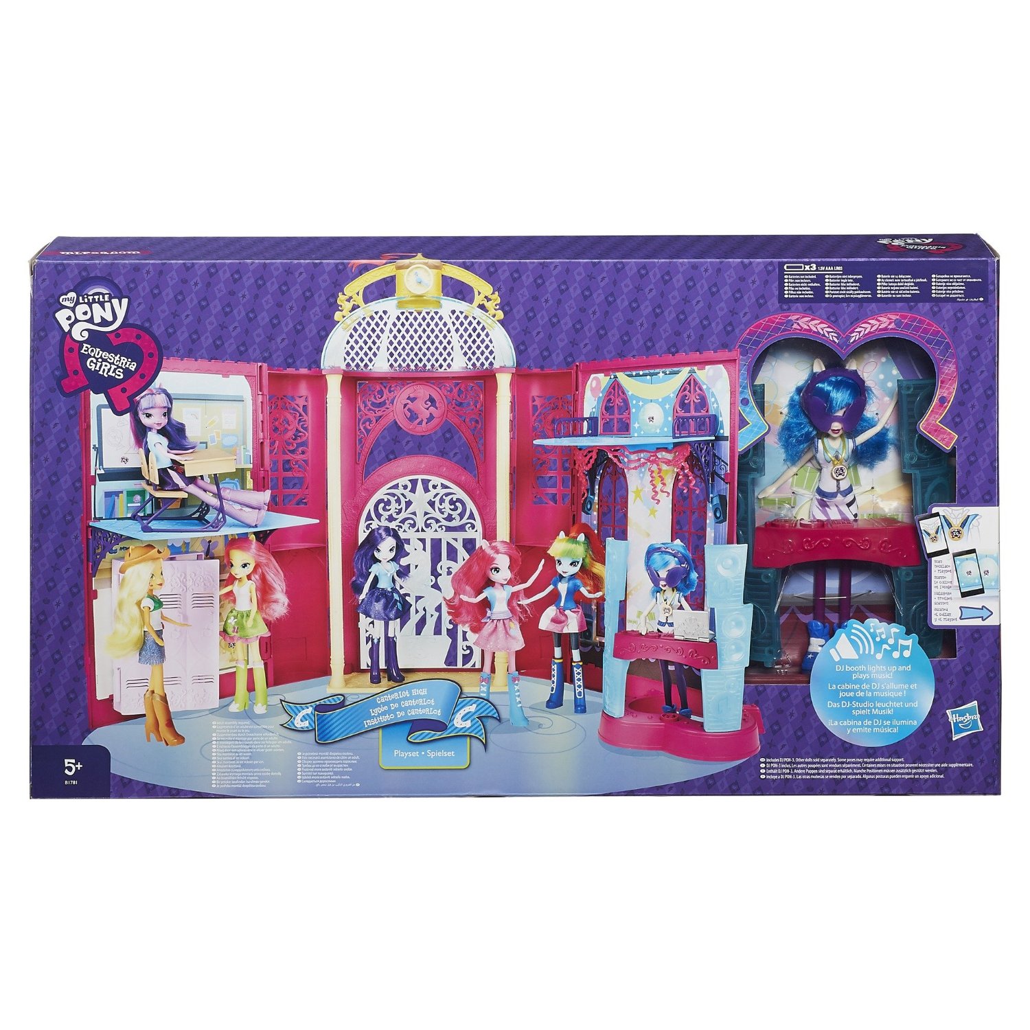 Equestria Daily - MLP Stuff!: Equestria Girls Canterlot High Playset ...