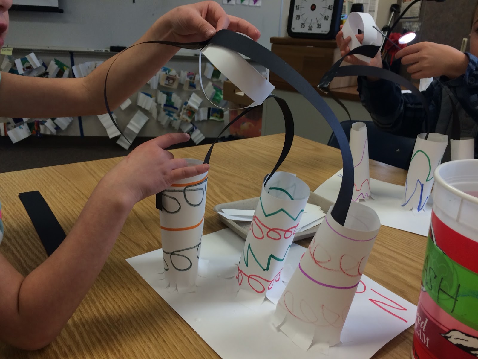 Make A Mark: Kindergarten Paper Form Sculptures