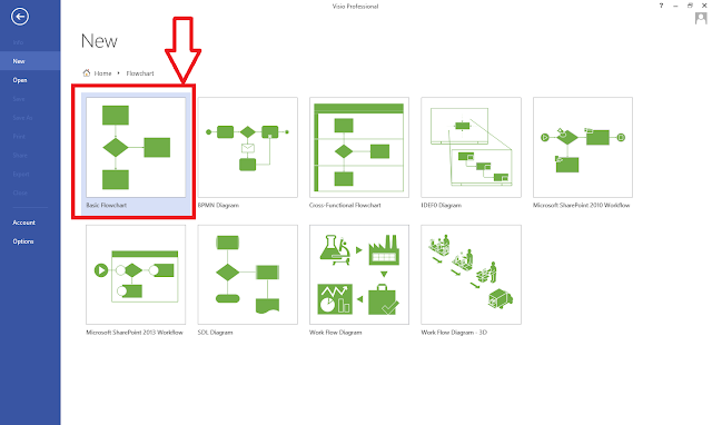 How to Make Simple Flowchart in Microsoft Visio ? ~ MyMSV