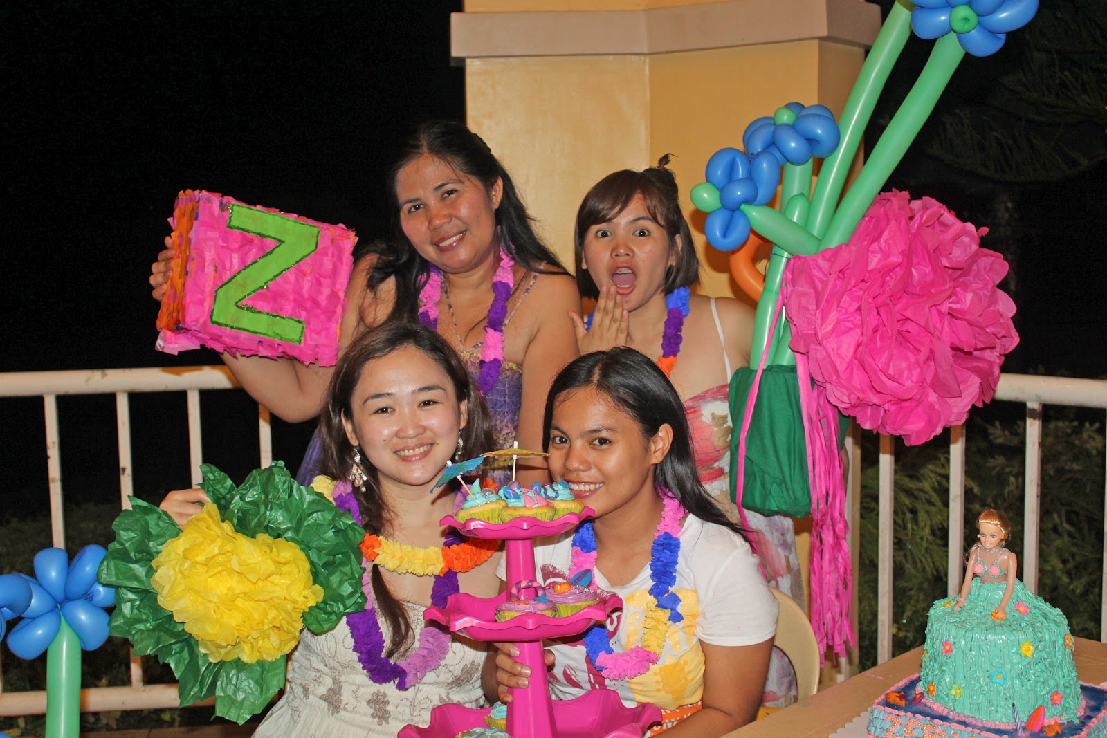 Hawaiian Luau Party + Kadayawan sa Dabaw 2012