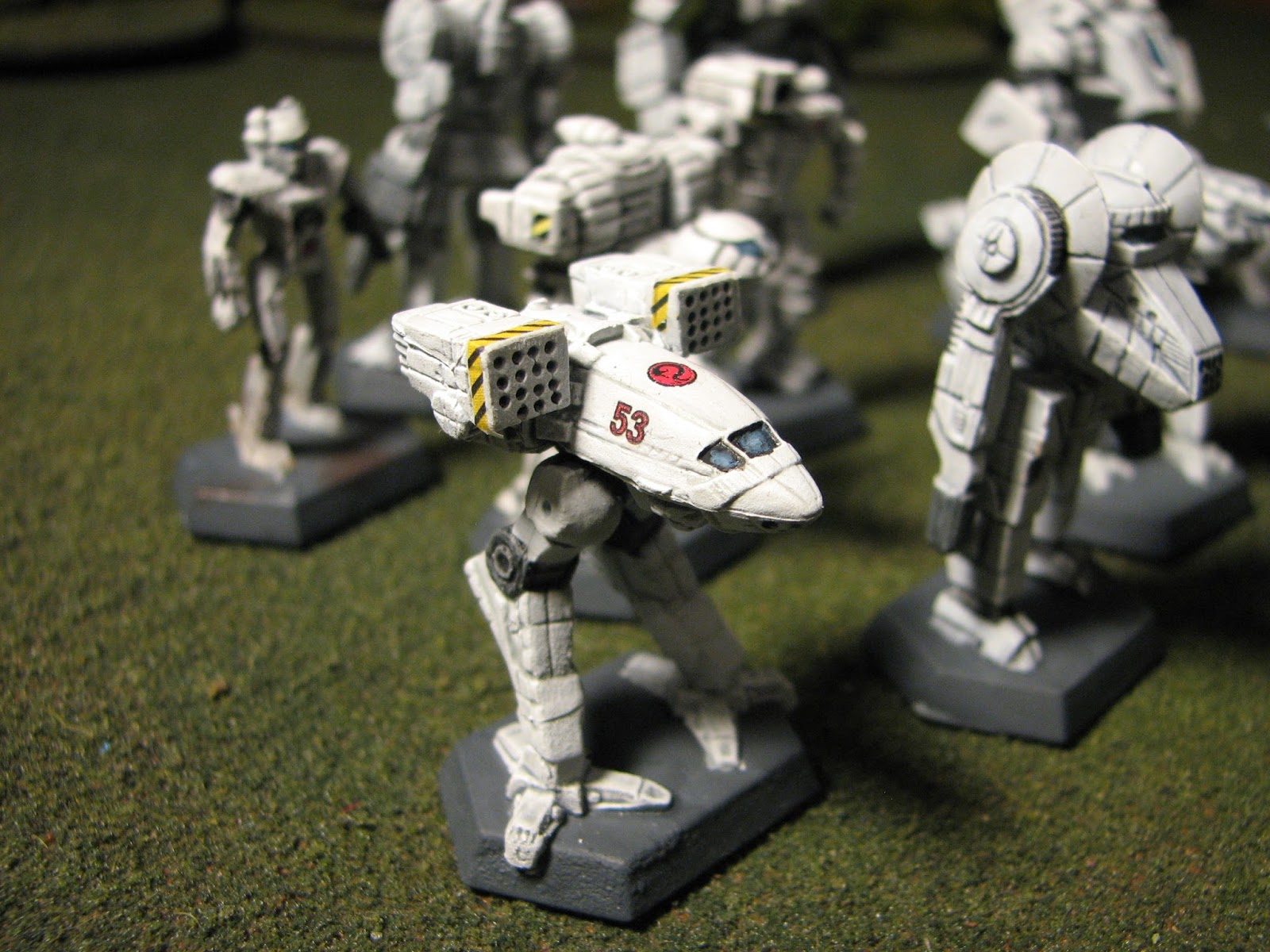 15mm Sci Fi Small Soldiers: House Kurita Battlemechs - 6th Ghost Regiment