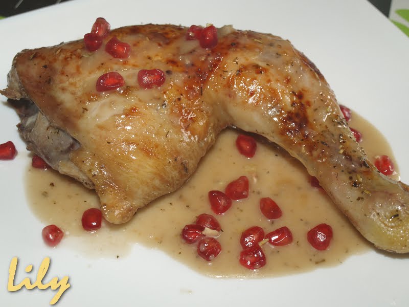 Deliciós Mos: POLLO en SALSA DULCE de GRANADA