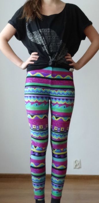 Hippie Boutique: Colanti colorati modele-50 ron-REZERVATI