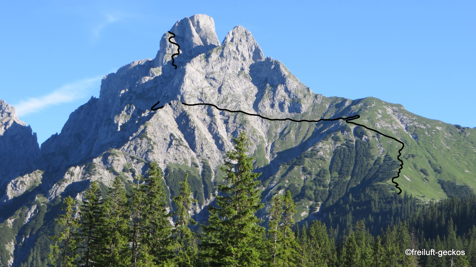Freiluft-Geckos: Bergsteigen - Admonter Reichenstein - Mödlingerhütte