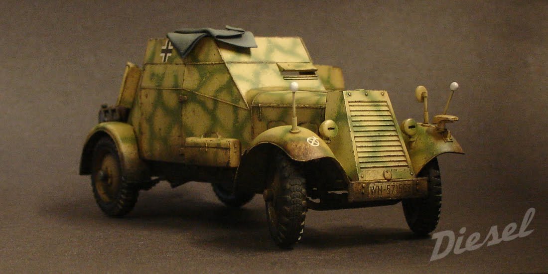 New to me: an SdKfz 13 (Adler) surrendering in 1945 - Missing-Lynx