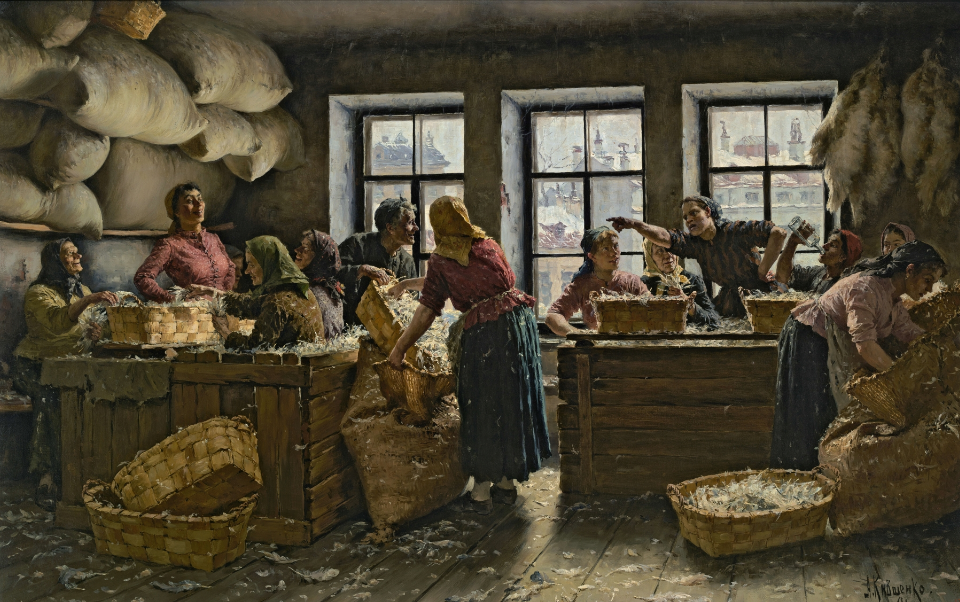 VIRTUAL ILLUSION: Pintura russa: realismo e ideologia