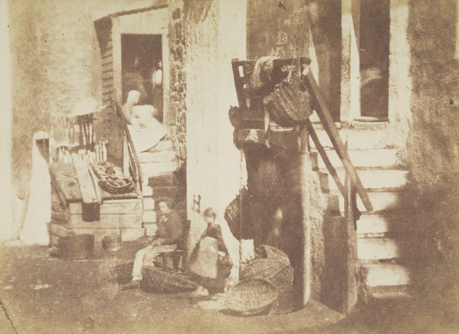 PINACOTHÈQUE VIRTUELLE: Hill & Adamson - Les pêcheurs de Newhaven et ...