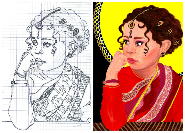 How to Draw from a Photo Using the Grid Method