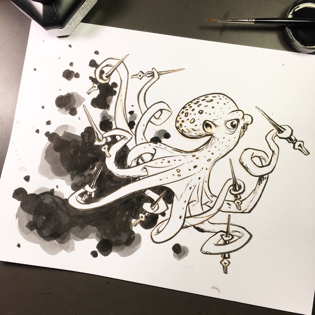 Bookish Ambition: Gearing Up For Inktober