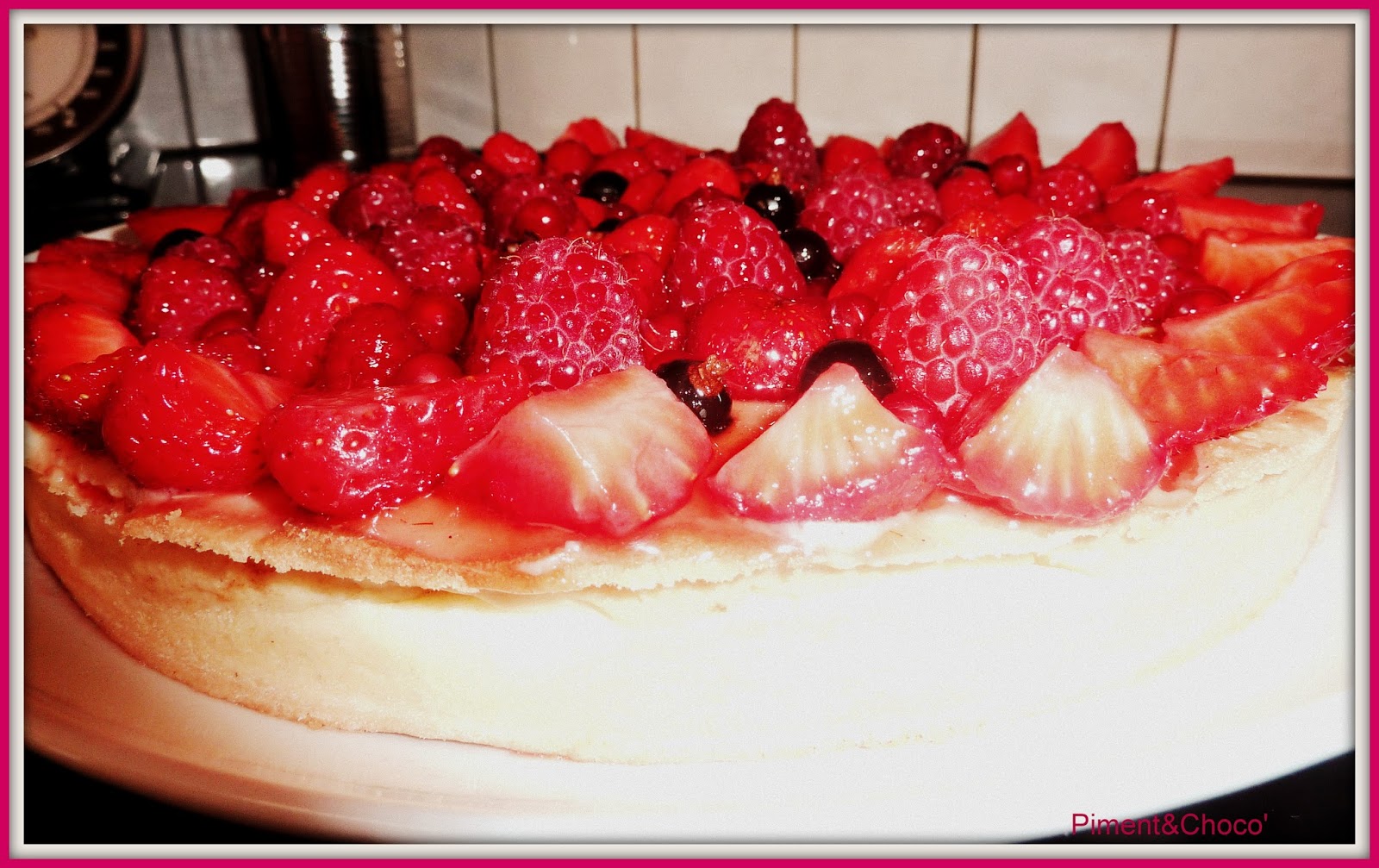 Piment & Choco .: Tarte aux fruits rouges