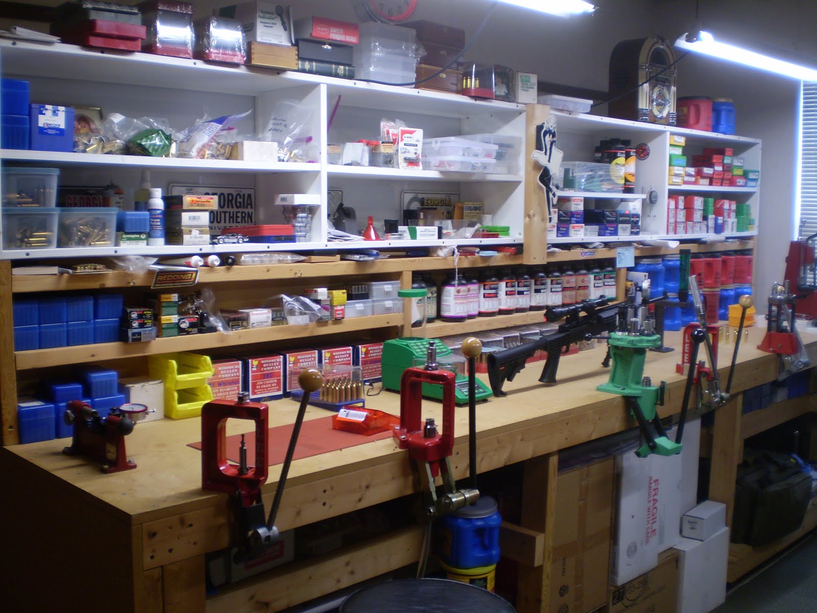 Back To Georgia: Reloading Room