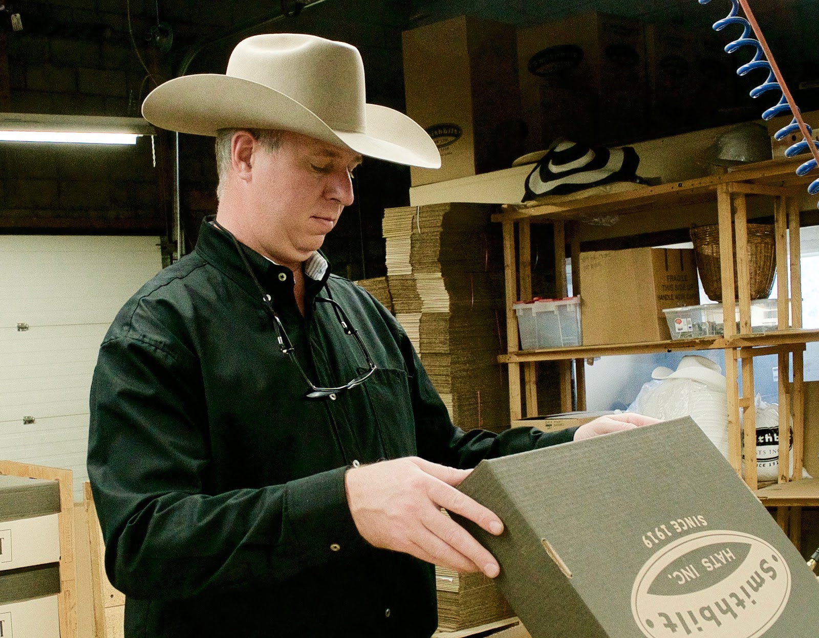 Two Cowboys: Two Cowboys on a Journey: Smithbilt Hats, Calgary - Alberta