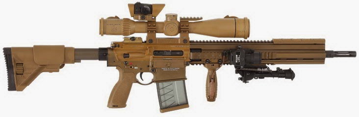 WARFARE Blog: HECKLER & KOCH G-28 DMR. O novo sniper do exército alemão.