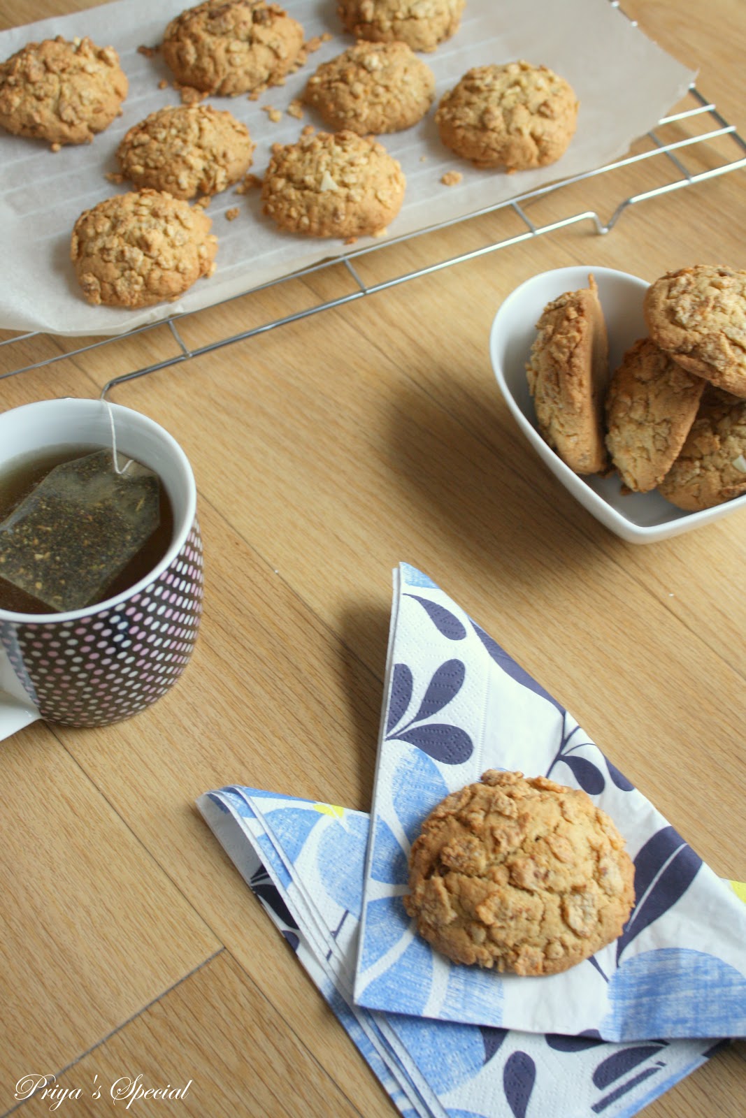 Cook like Priya: Special K Cookies ~ A healthy snack