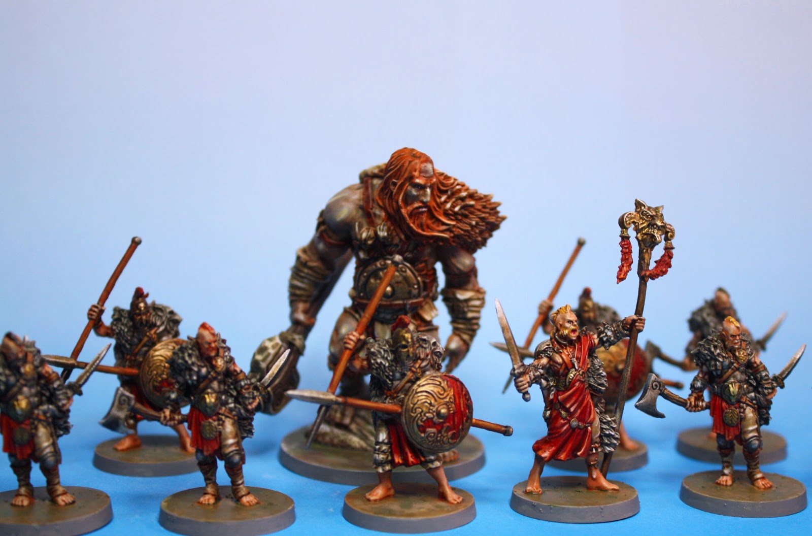 Dr. Willett's Workshop: Blood Rage Wolf Clan + Mountain Giant