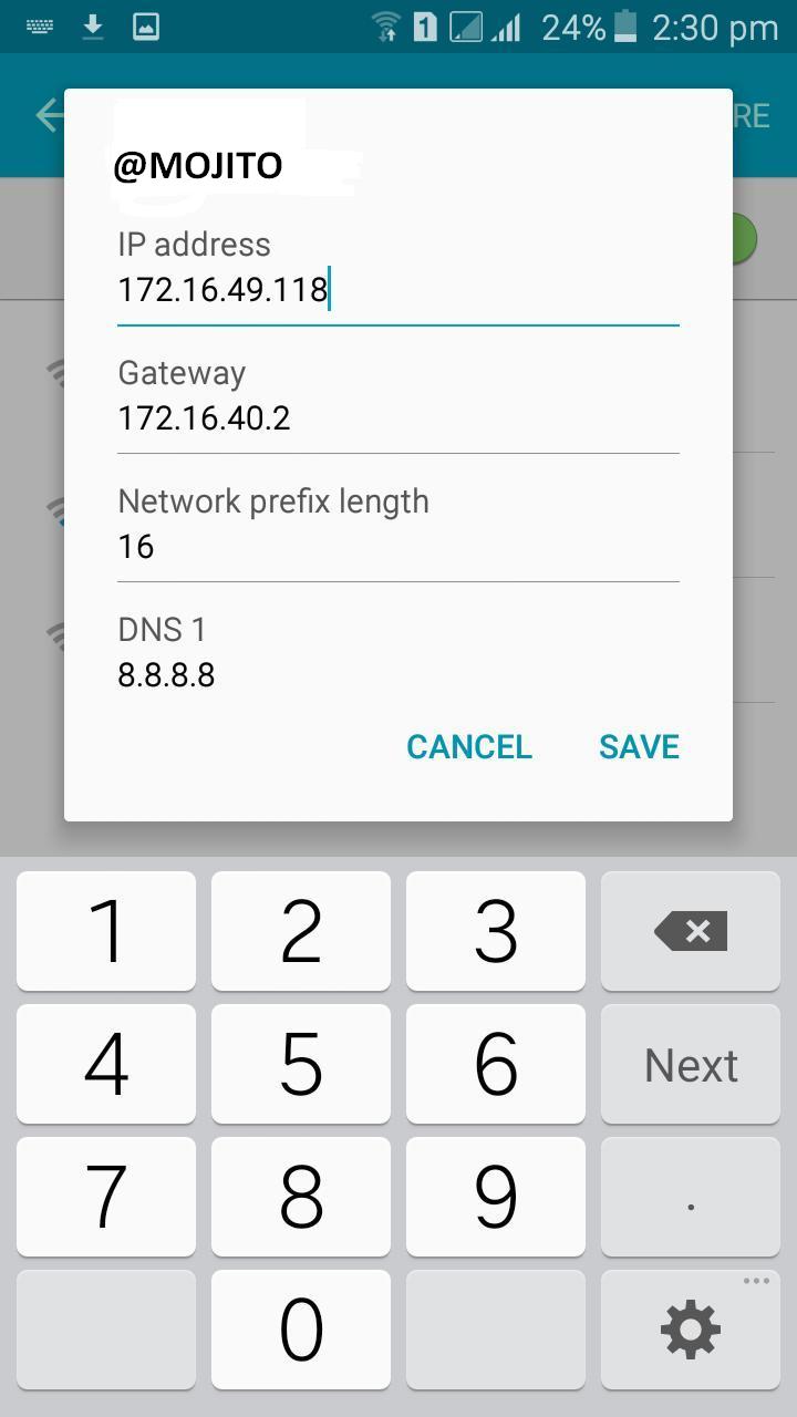 How to Assign an IP Address on an Android 4G