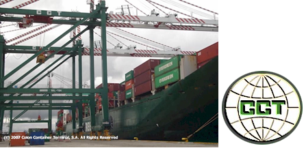 Principales puertos de Panamá: 2015