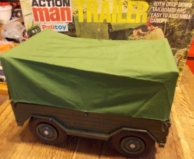 Action Man: Rare Vintage Action Man Trailer Boxed