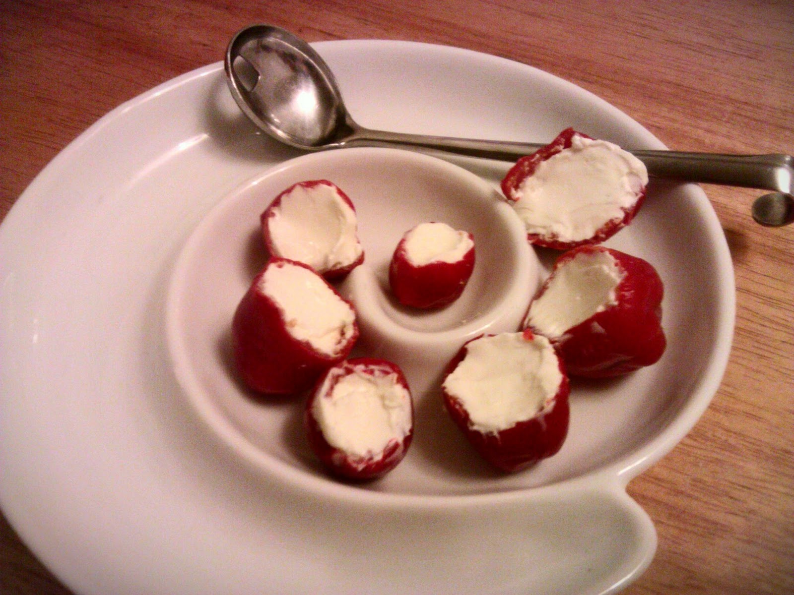 Everything Goes With Toast: Stuffed piquante peppers