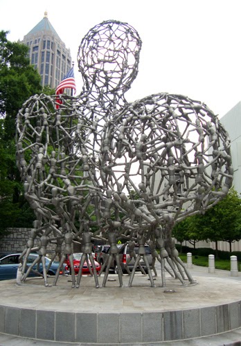 wanderlust ATLANTA: ATLANTApix: World Events Sculpture