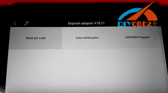Comment lire le Peugeot 206 PIN code via EEPROM par XTOOL X100 PAD ...