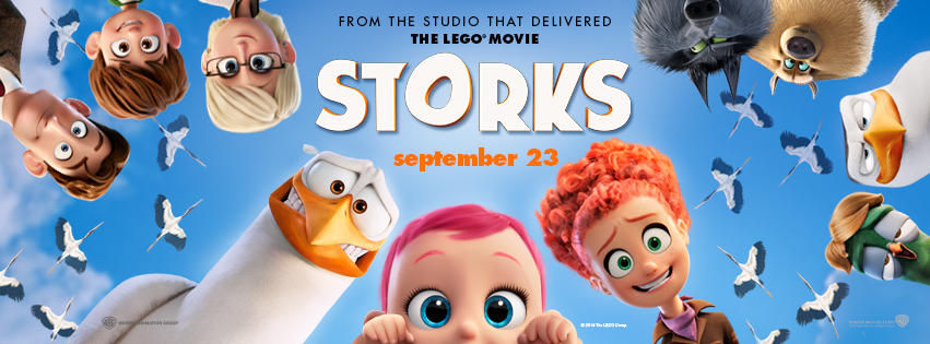 From The Studio That Delivered THE LEGO MOVIE brings you STORKS!