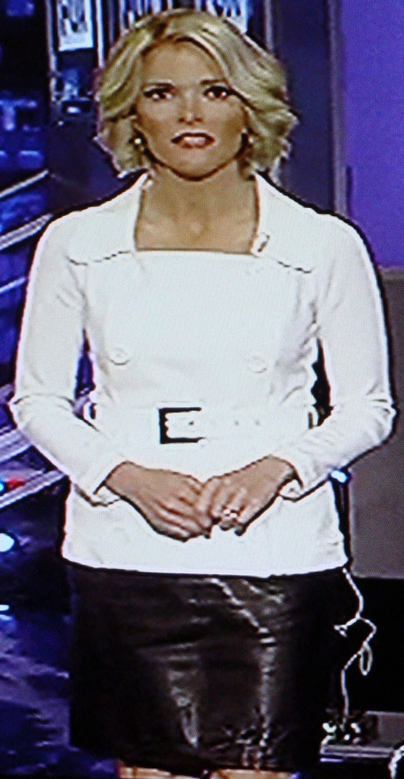 The Leather Skirt: Style Icons - Megyn Kelly...