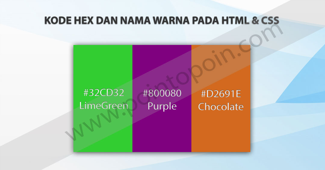 Cara Memberi Warna Pada Tulisan Html | Ide Perpaduan Warna