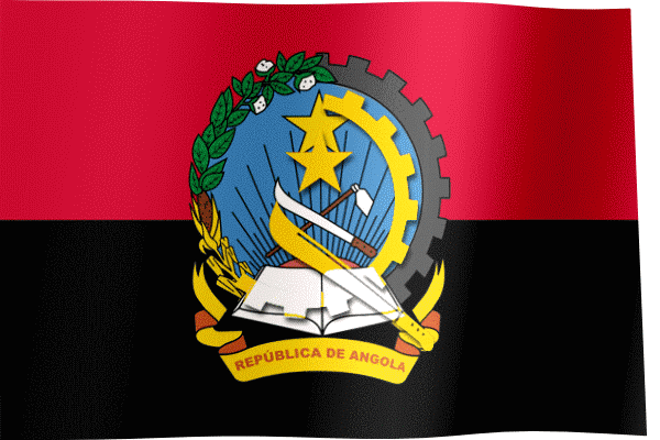 Flag of Angola (GIF) - All Waving Flags