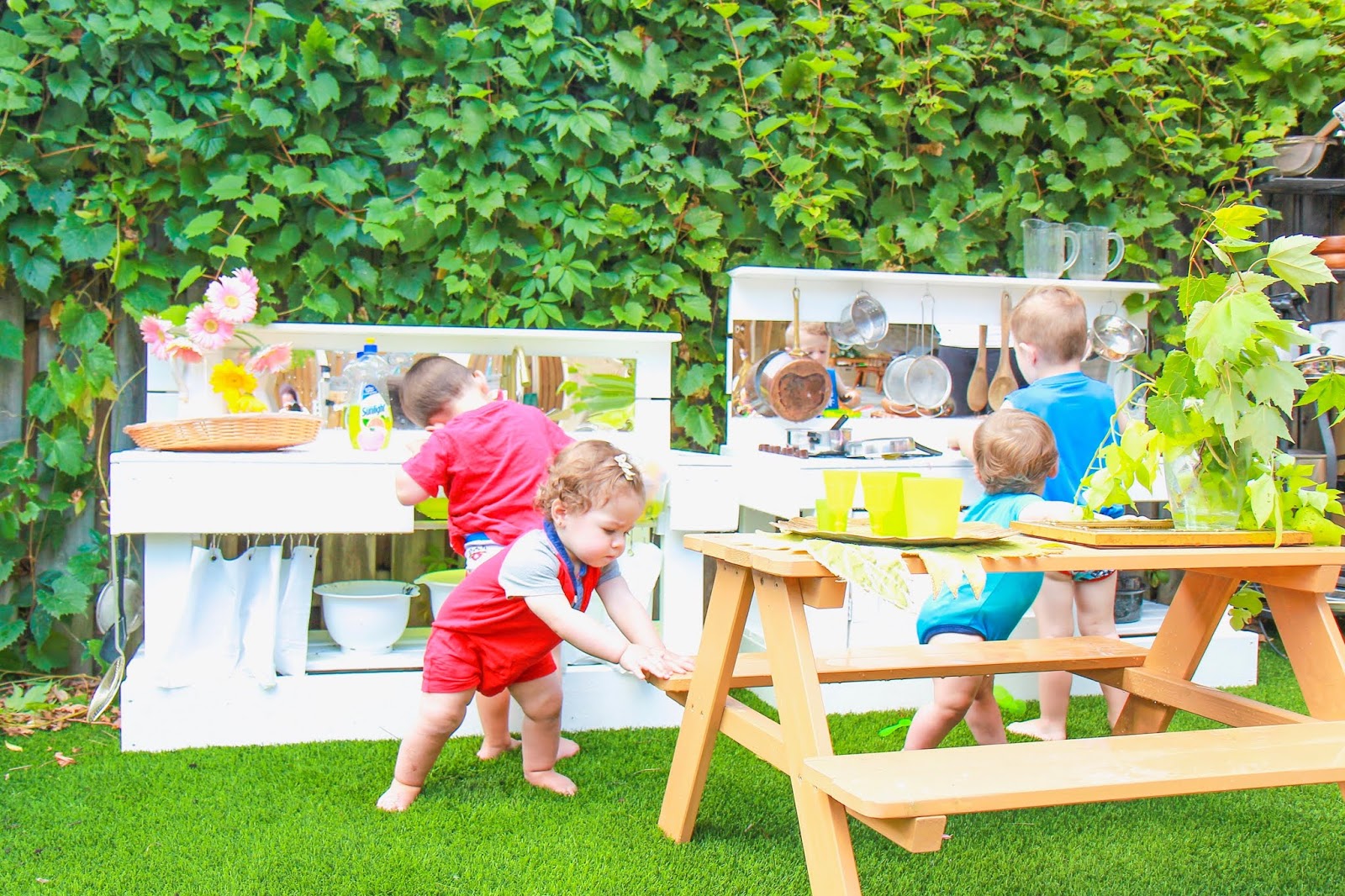 Our custom mud kitchen! | Transforming our Learning Environment into a ...
