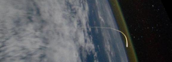 Solar System Watch: Last shuttle re-entry, as seen from Space Station