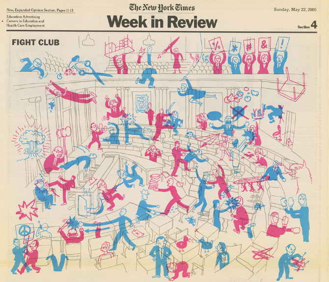 Flyer Goodness: Illustrations and Editorial Cartoons by Brian Rea (Los ...