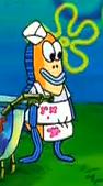 Fikry in The Web: Tokoh Figuran di Spongebob Squarepants