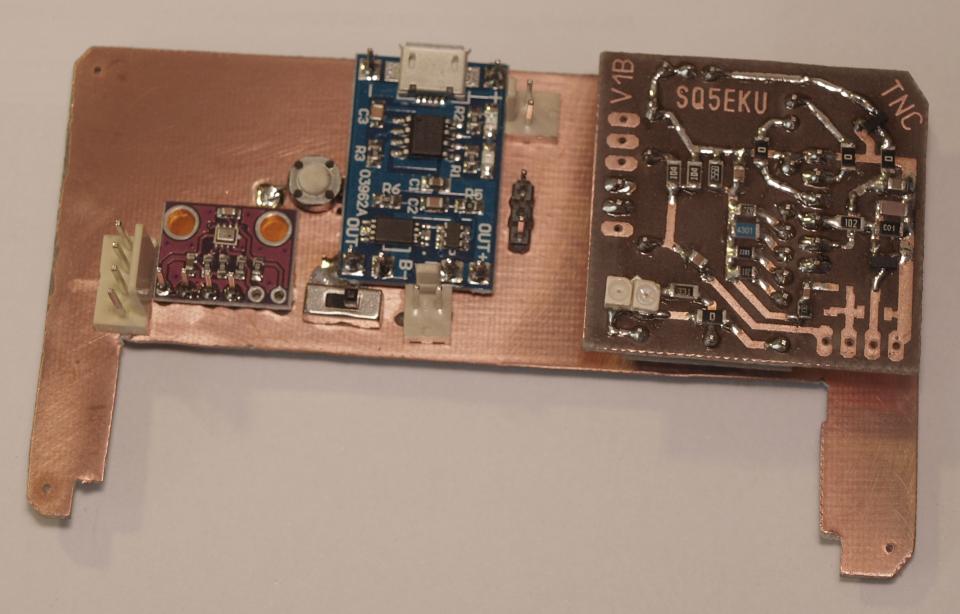 SQ5EKU: Modem FSK 1200 APRS