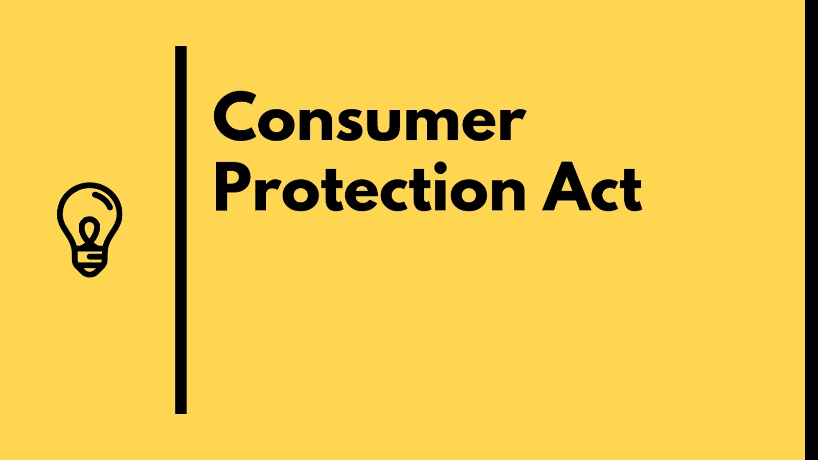 Consumer Protection Act || Consumer Rights || Redressal Agency ...