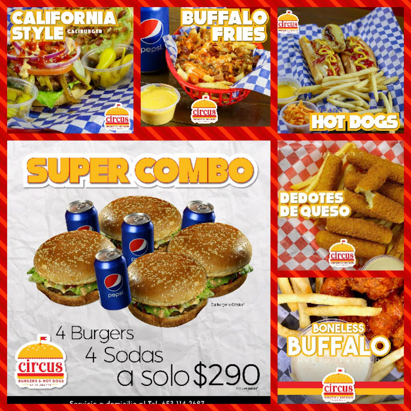 Circus Burgers & HotDogs