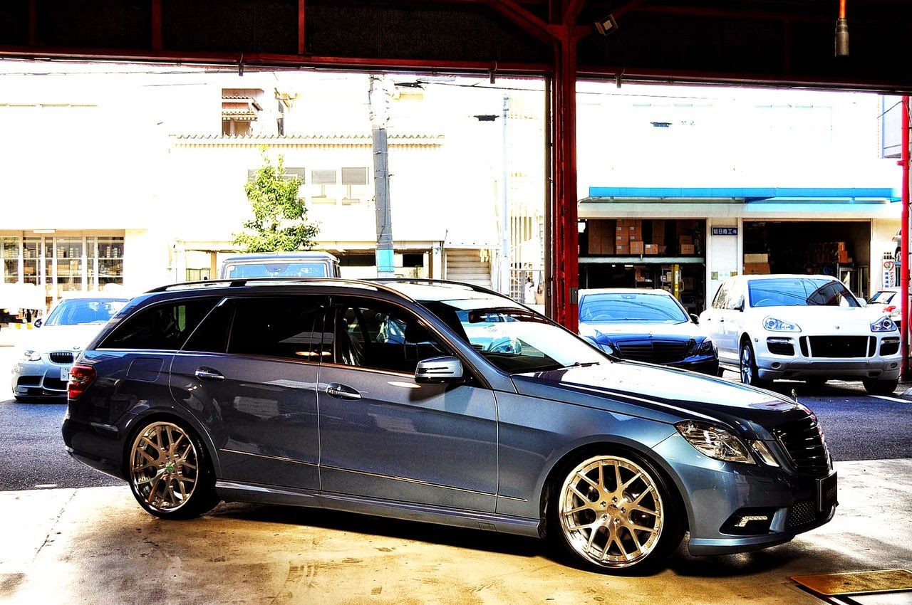 Mecedes-Benz S212 E-Class Wagon on Hyper Forged Wheels | BENZTUNING