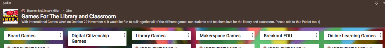 The Library Voice: Games For The Library and Classroom...Check Out This ...