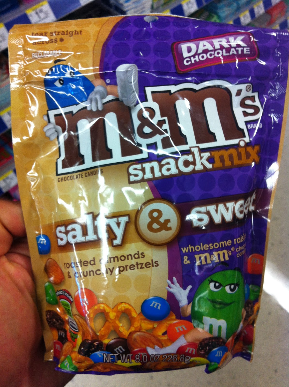 Walking The Candy Aisle: Snackable M&Ms