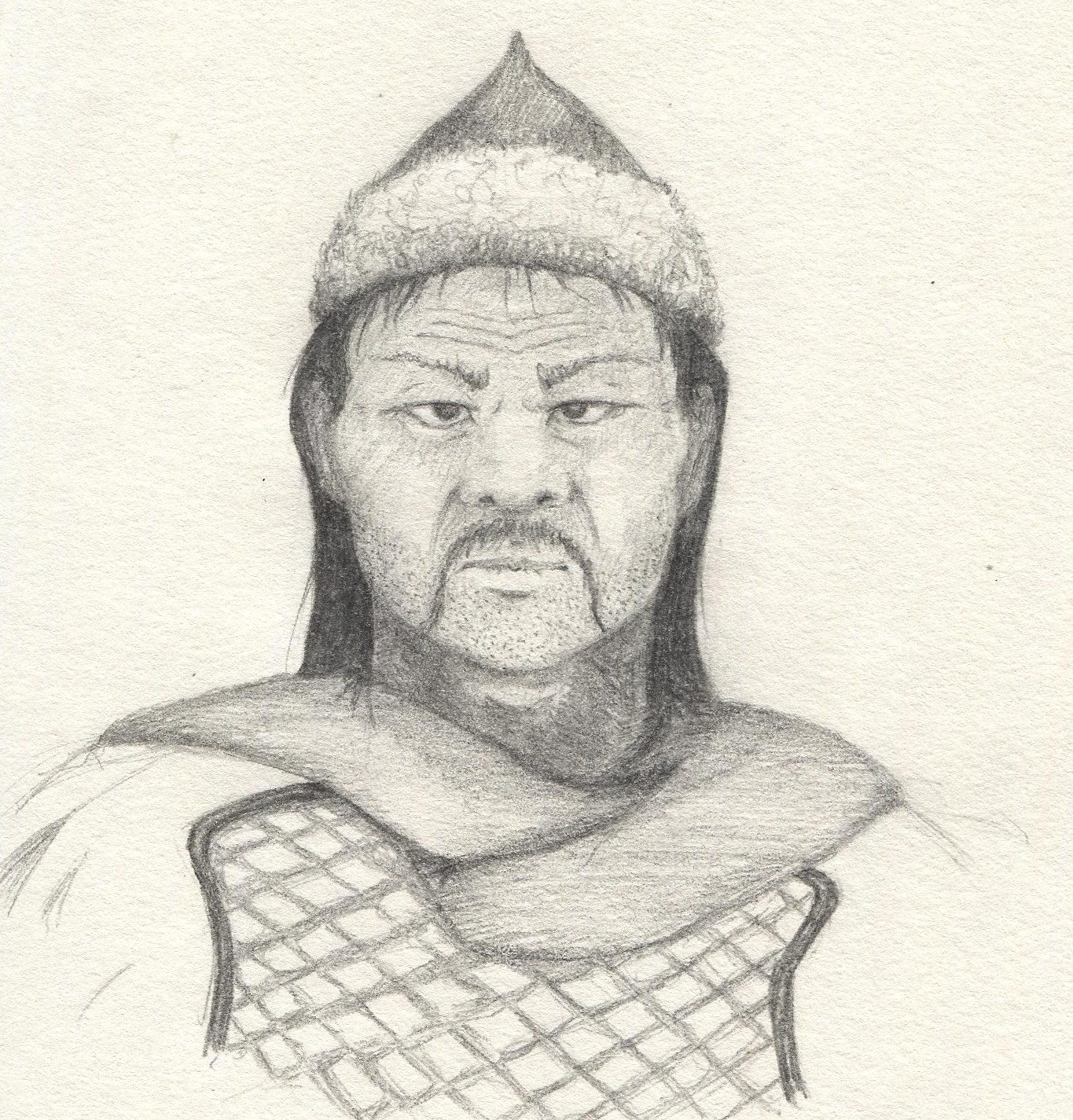 Spare Fork's Art Studio: Drawing Attila the Hun
