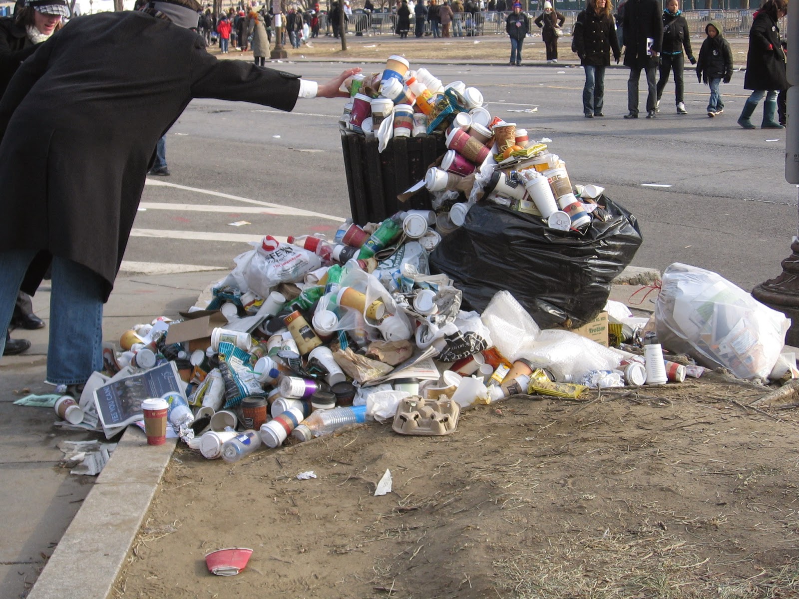 Really? Then what happened?: Littering and Holy Ground