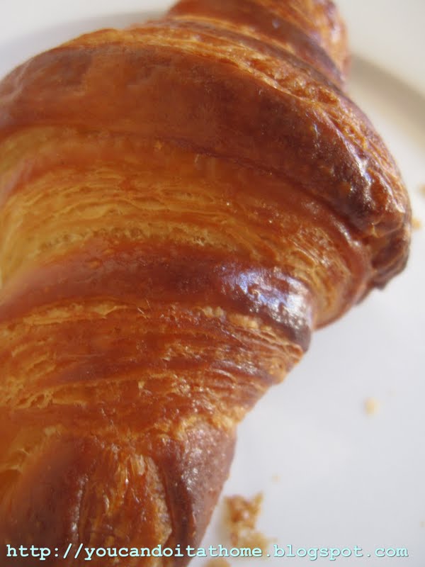 You can do it... at home!: Croissants made with poolish - the best so ...
