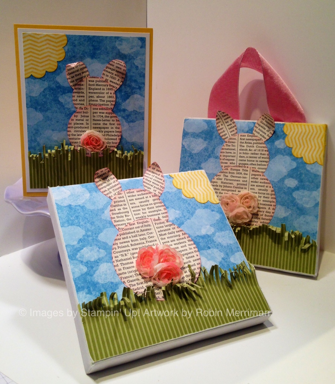 Trinity Designs: Celebrate Spring! - Sweet Bunny with Video Tutorial!