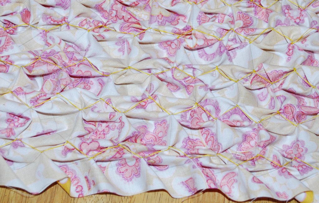 Boutique NutMeg Designs: Shell Smocking