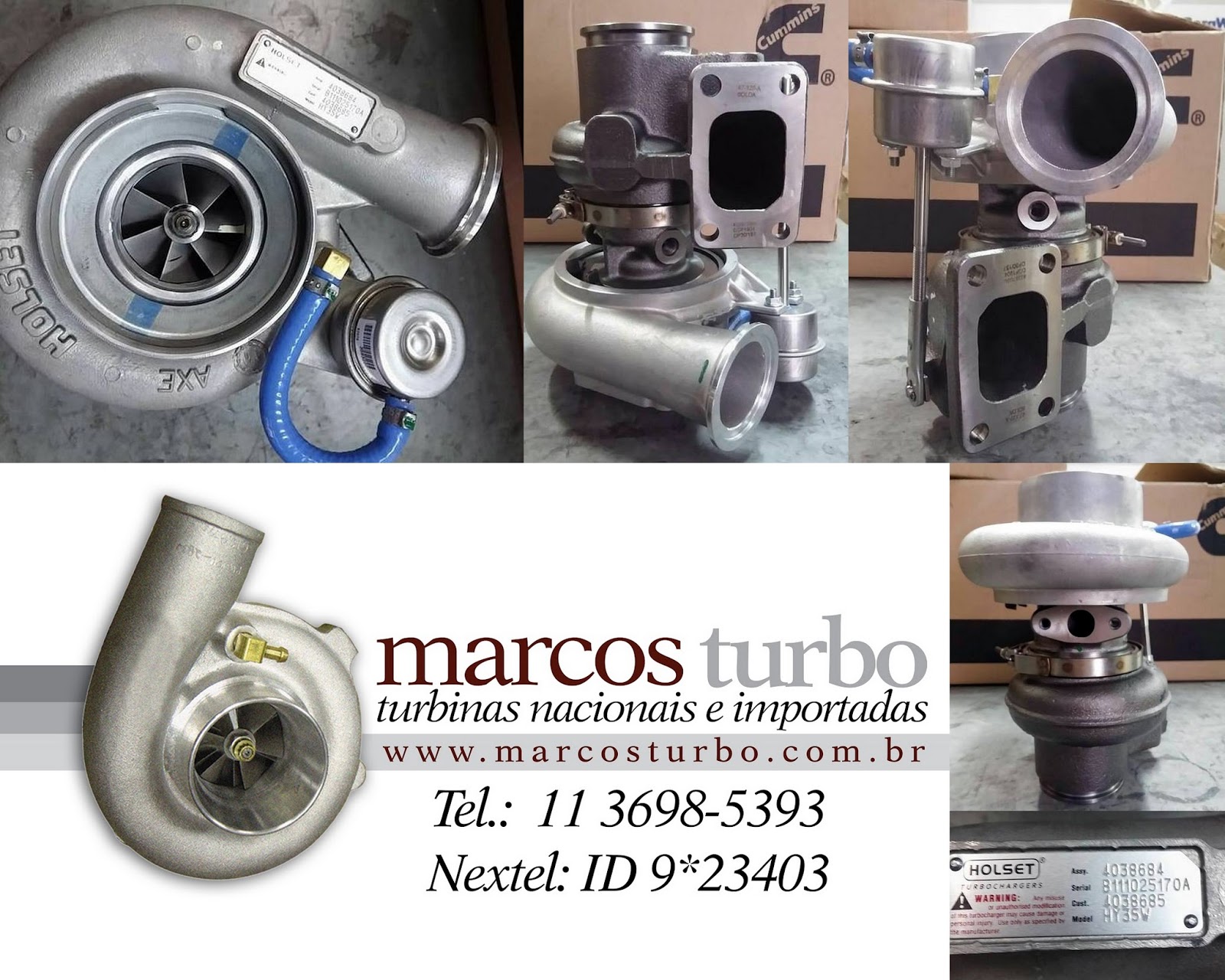 Marcos Turbo. Ligue turbinas (11) 3698-5393 93083-6539 ou 94787-4441 ...