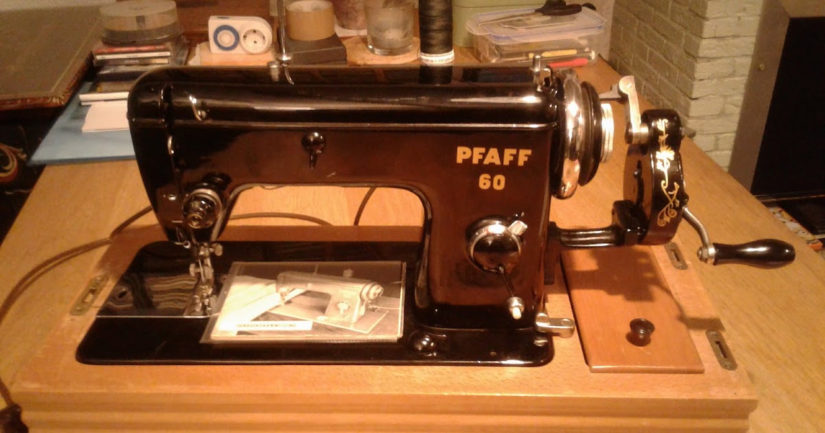 RustyDaytrips.nl: One owner Pfaff 60 sewing machine