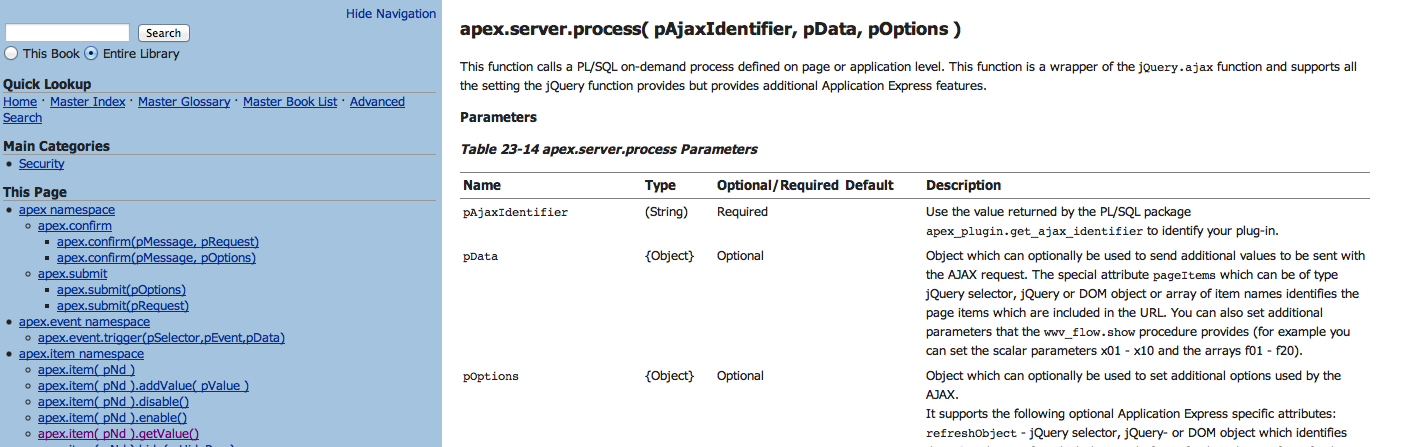 Dimitri Gielis Blog Oracle Application Express Apex Online Oracle Apex Documentation Updated